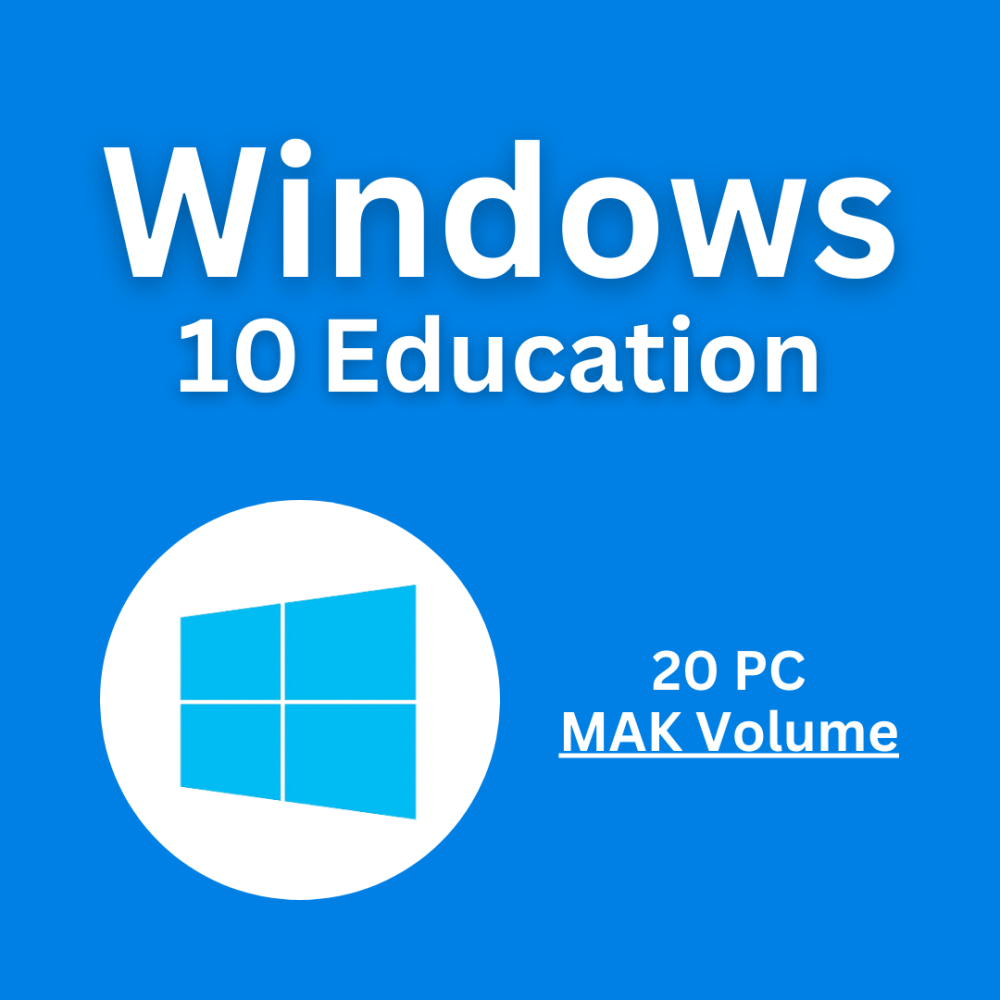 Windows 10 Education 20PC [MAK:Volume] - ResellKeys - Affordable Genuine Software Keys for ...